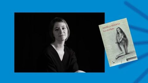 Ángela Segovia, na libraría Paz de Pontevedra con «Las vitalidades»