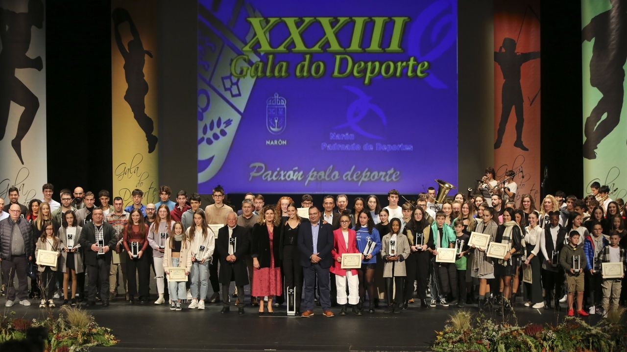 La gran noche de las estrellas del deporte de Narón