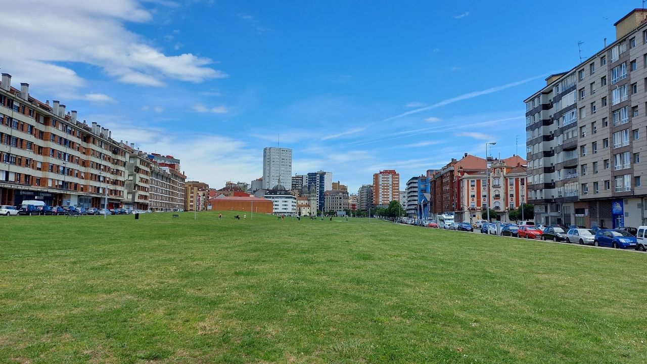Gijón plantea crear en el Solarón una zona verde de 171.000 metros ...