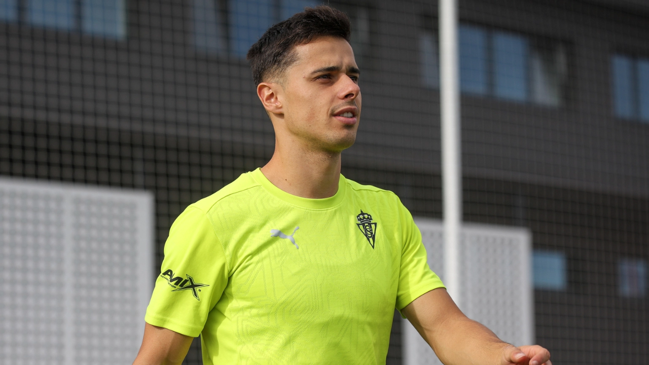 El Sporting recupera a Gaspar y apunta a tener 4 bajas contra el Mirandés
