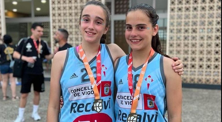 Alba y Aroa: del Pequespacio del Celta a la selección sub-12