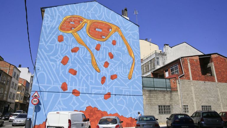 Los 10 murales de Lugo que expone la mayor plataforma de arte urbano de ...
