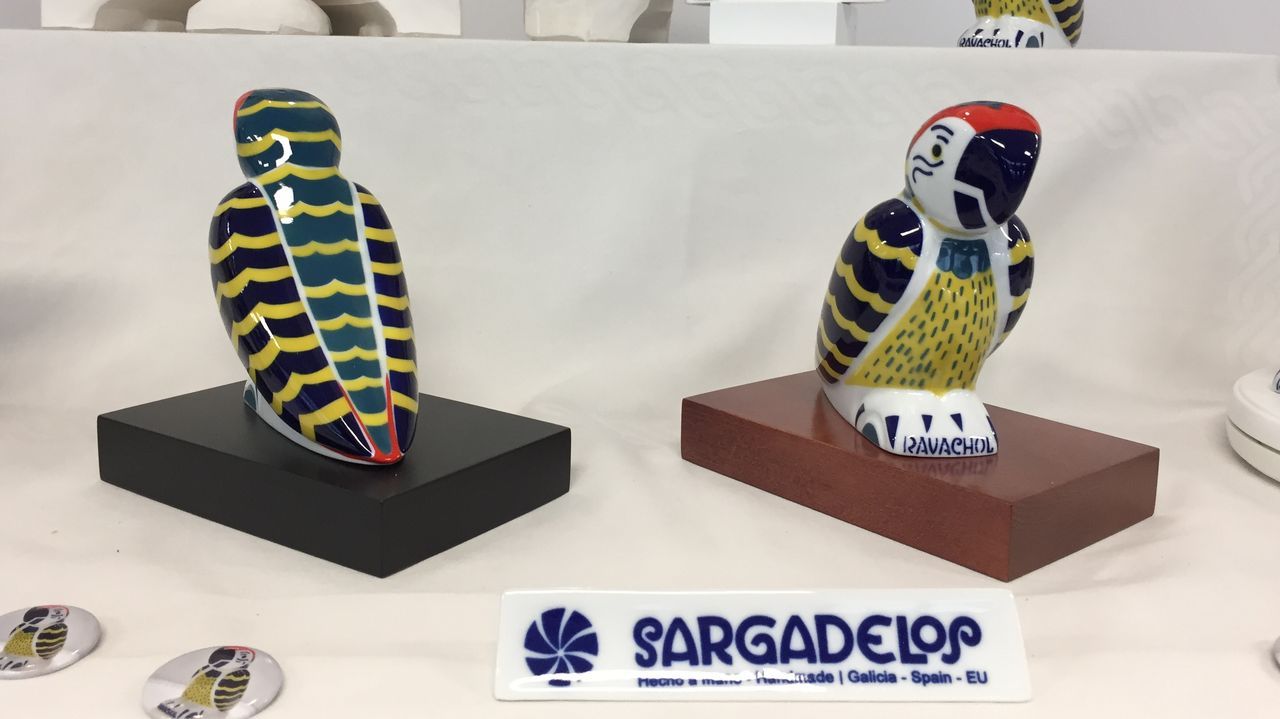 Ravachol ya forma parte de la «fauna» de Sargadelos