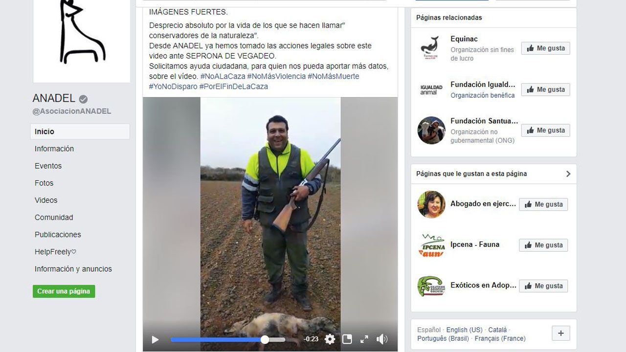 Anadel reclama ayuda ciudadana para localizar al autor de un «sádico ...