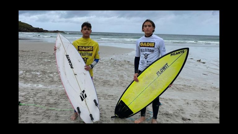 A Mariña, lo más top de Galicia en el circuito nacional júnior de surf