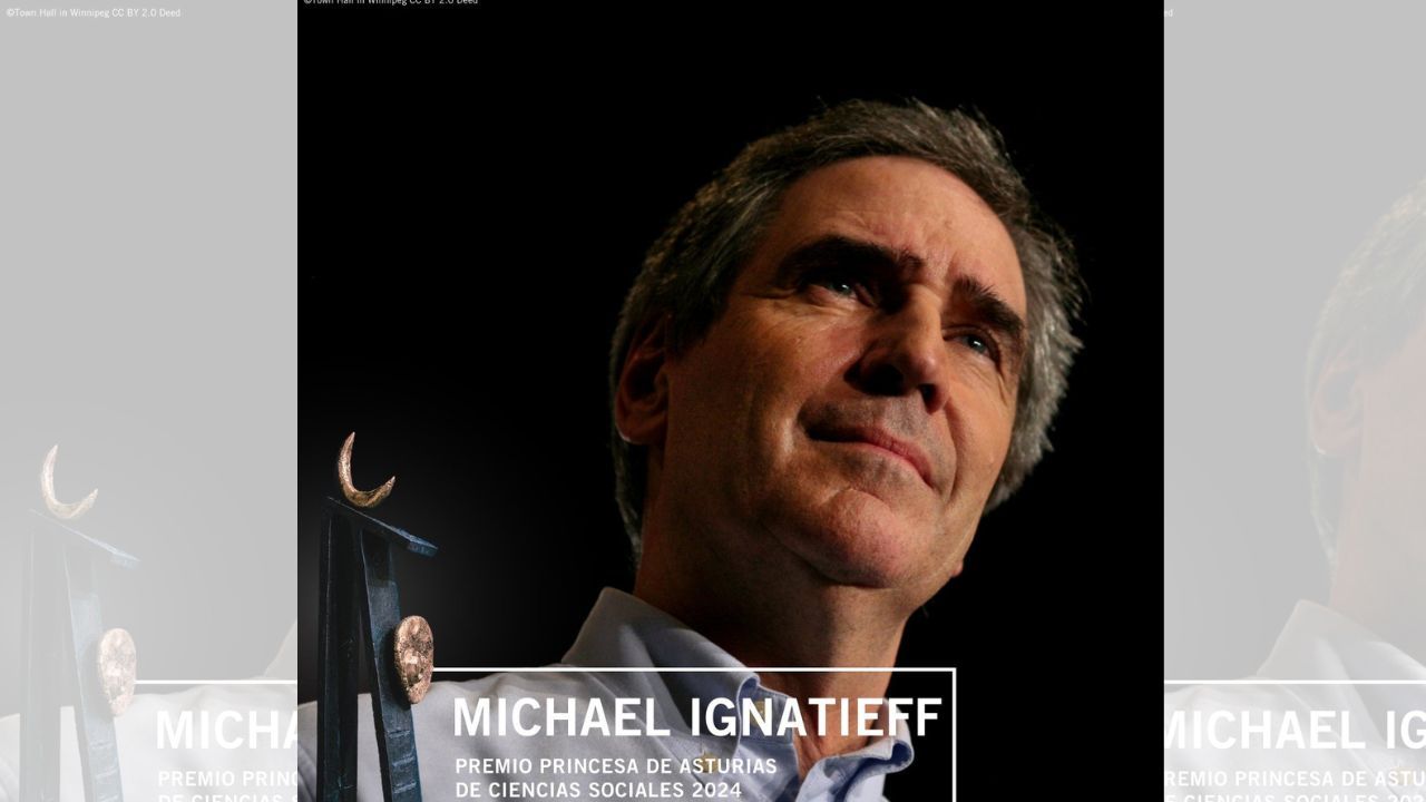 Michael Ignatieff expresa su felicidad tras ganar el Princesa de Asturias: «Estoy encantado de ...