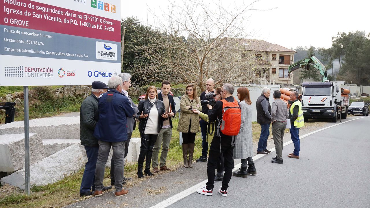 La Diputación inicia las obras de la senda peatonal que unirá Campos y ...