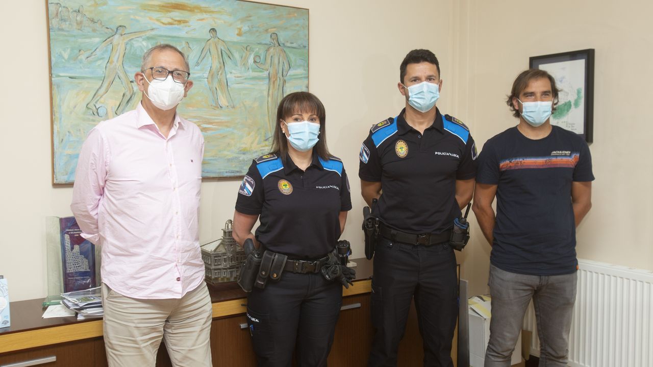 Dos nuevos oficiales en la Policía Local de Carballo