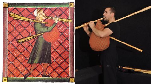 La gaita de las Cantigas de Santa María que se hizo realidad