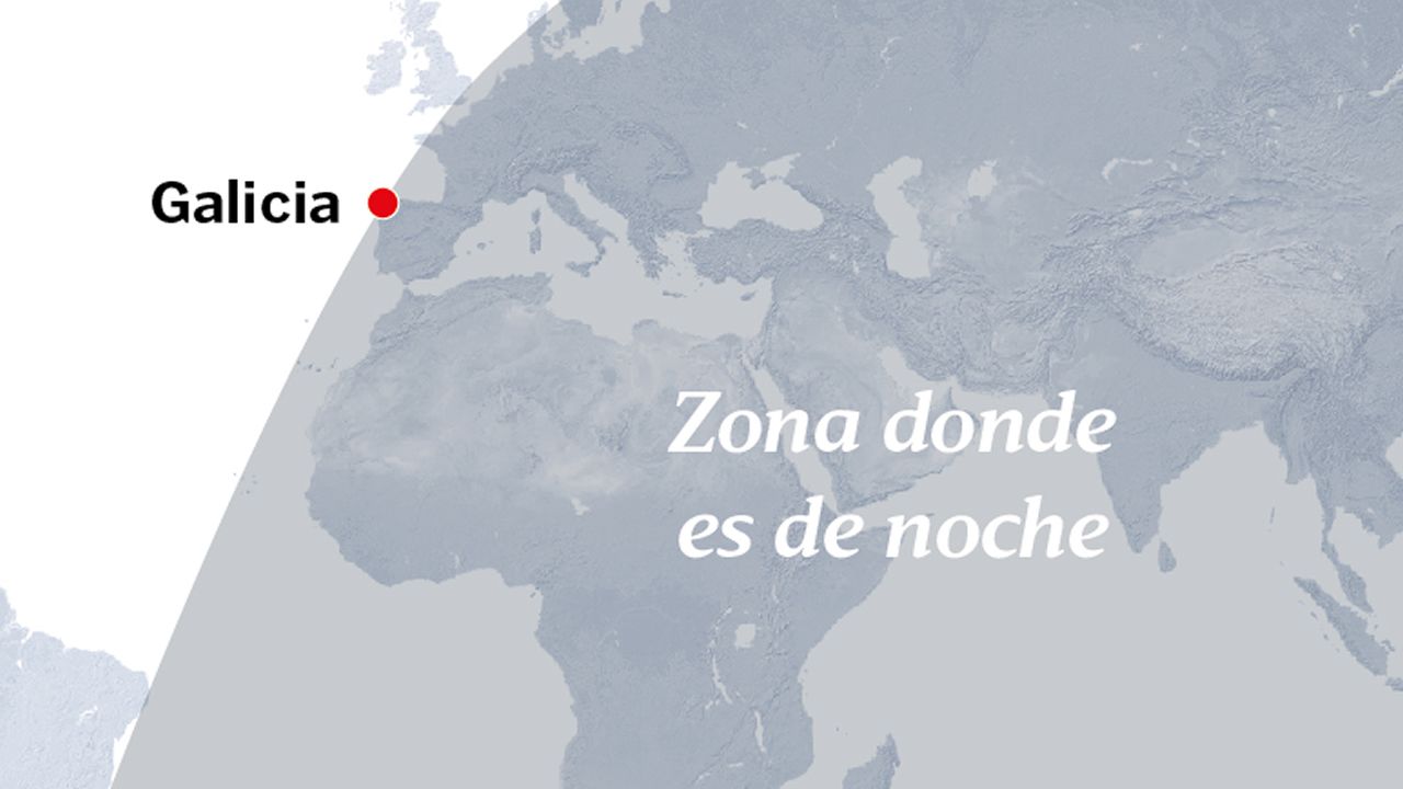 El mapa del día y la noche