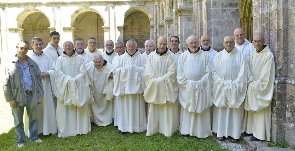 Sobrado, 50 años del retorno de los monjes