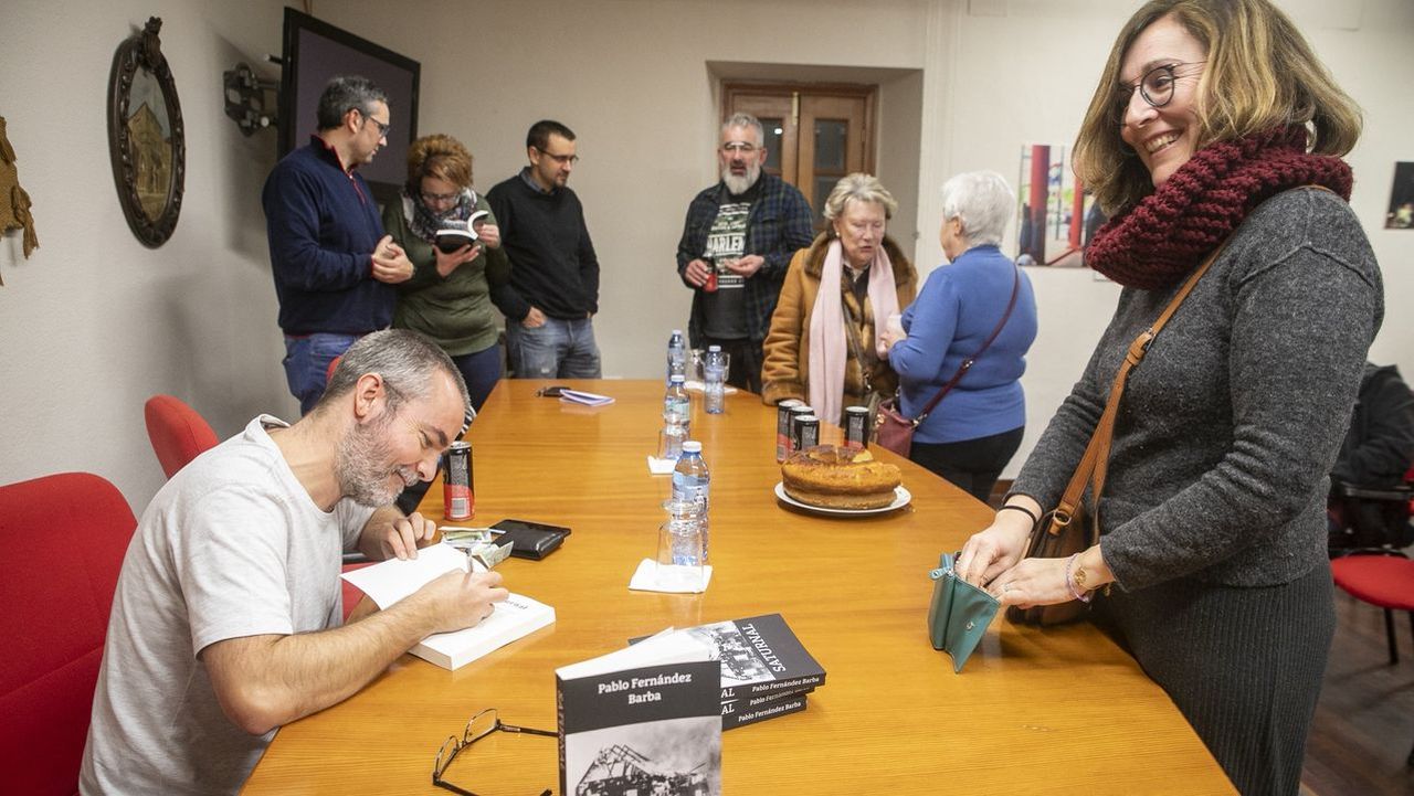 O mestre Pablo Fernández Barba presenta en Noia o seu novo libro