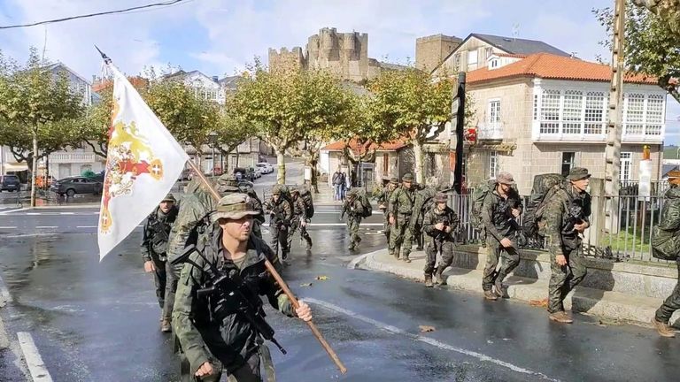 El regimiento Saboya 6 rindió homenaje en Pantón al antiguo militar ...