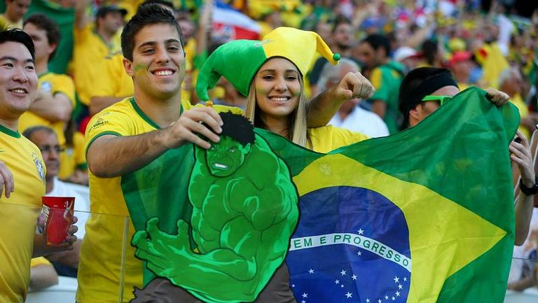 Brasil vibra al son de su selección