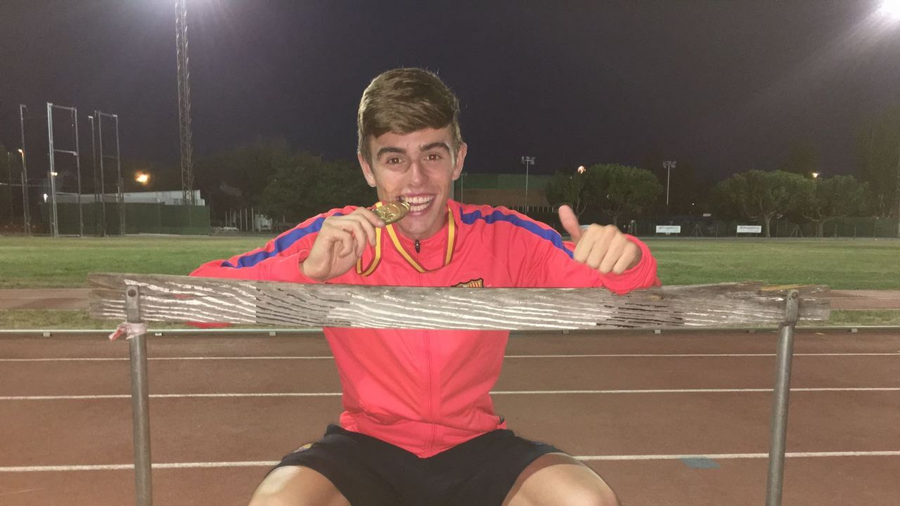 Adrián Ben suma su séptimo récord gallego, el de 3.000 metros sub-23