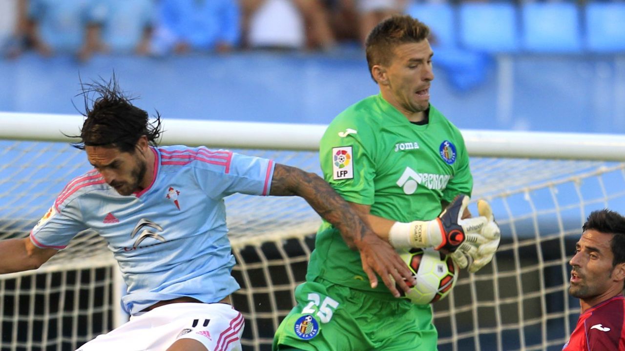 Guaita, regreso a la liga un lustro después para recalar en el Celta