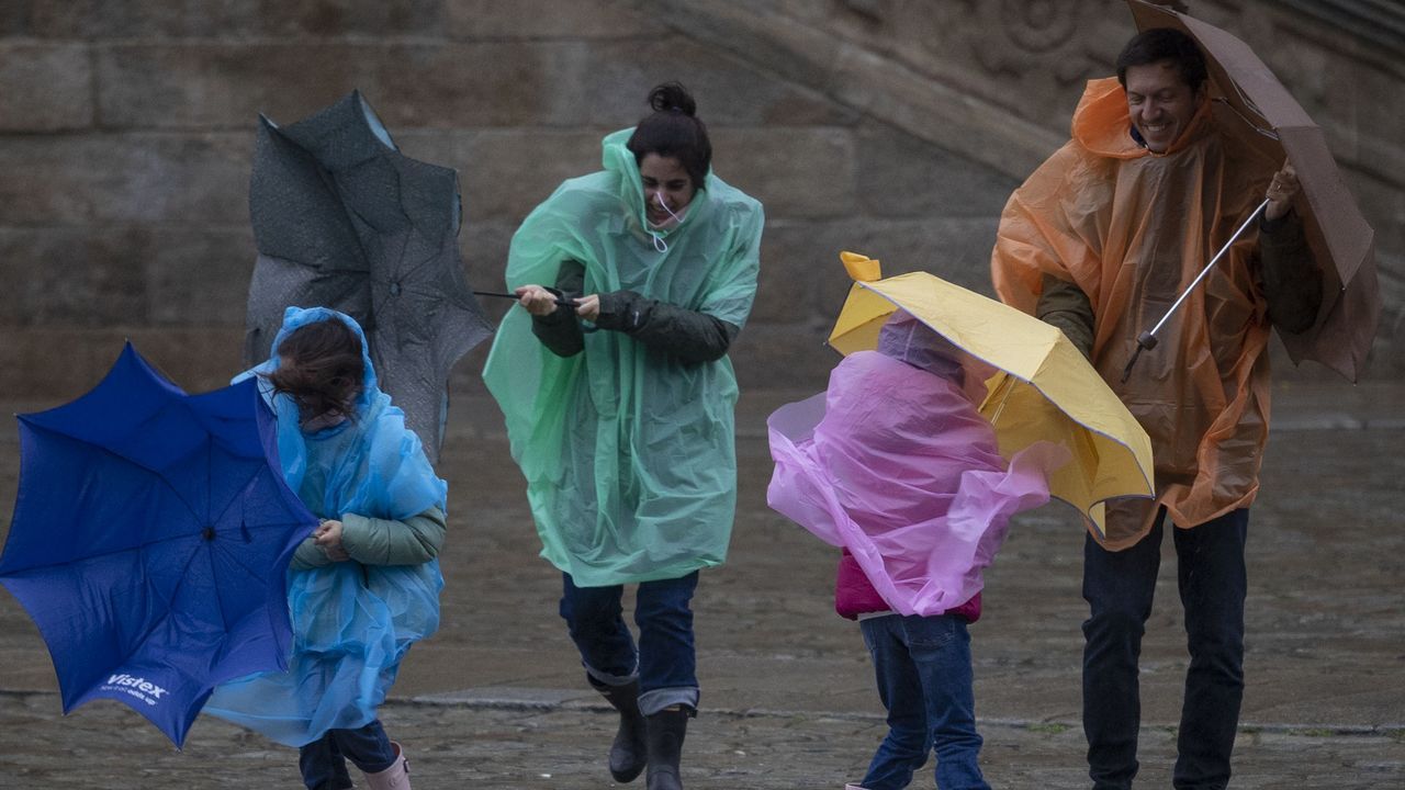 Aire polar y chaparrones para recibir a los Reyes Magos en Galicia