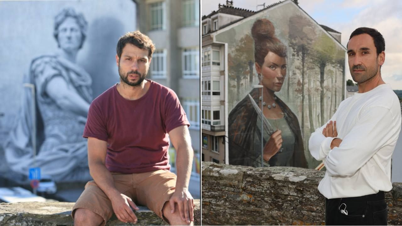 La Castrexa de Lugo, tras los pasos de Julio César, el mejor mural ...