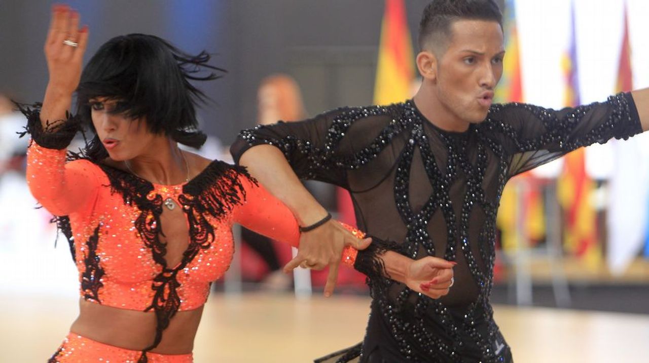 Final del campeonato de España de bailes deportivos latinos