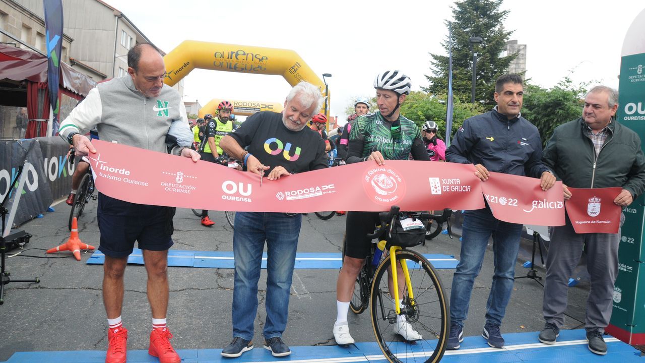 Joseba Beloki, líder en la Ribeira Sacra