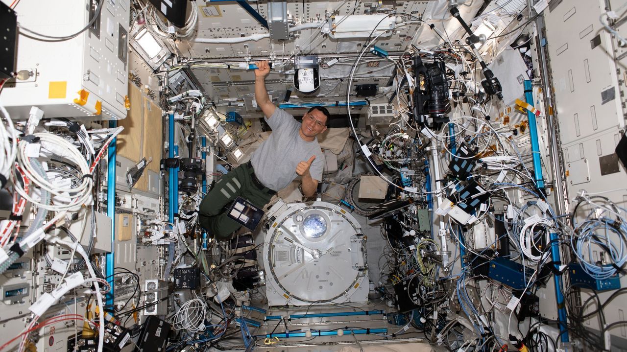 Así es por dentro la Estación Espacial Internacional