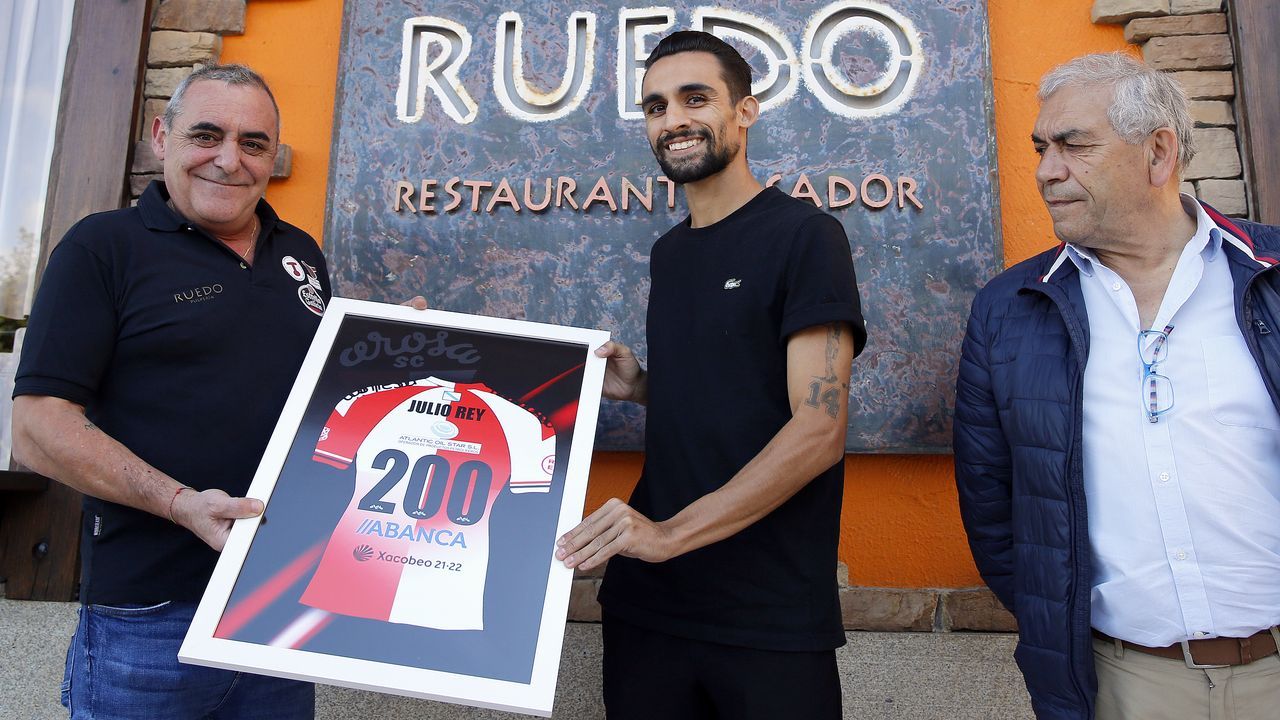 Julio Rey entra en el selecto club de los 200 partidos con la casaca ...
