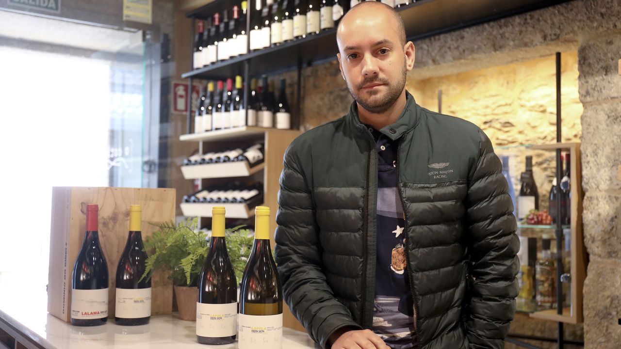 Daniel Otero y la primera cata de O Cotiño