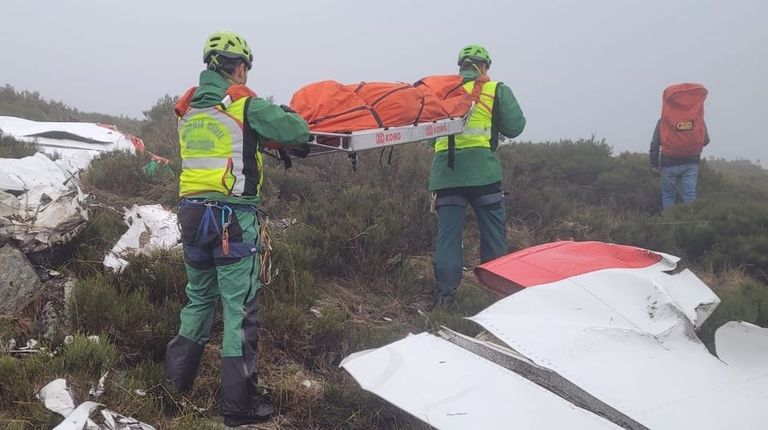 Las imágenes del rescate del avión
