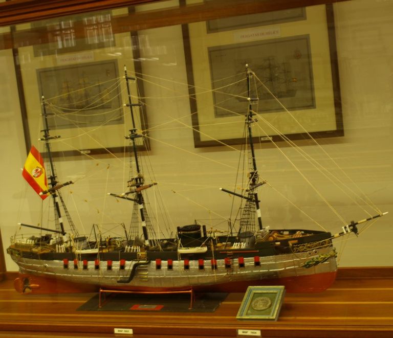 La vuelta al mundo de la fragata blindada «Numancia»