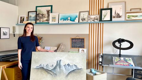 La arquitecta ovetense que triunfa con sus dibujos de Asturias: «Tuve ...