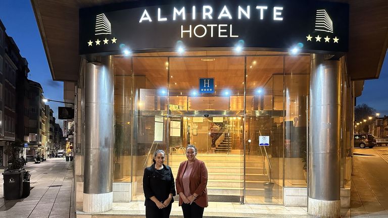 El renovado hotel Almirante de Ferrol pone proa al futuro