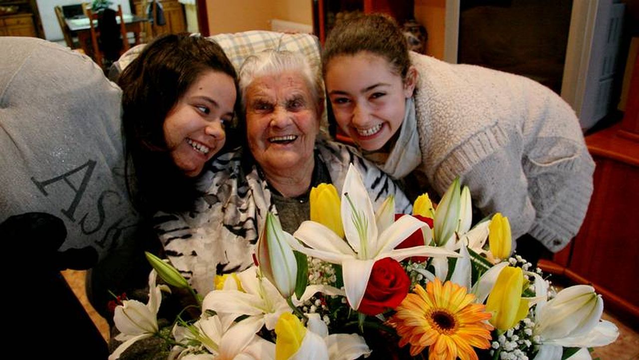 La tatarabuela cumple un siglo