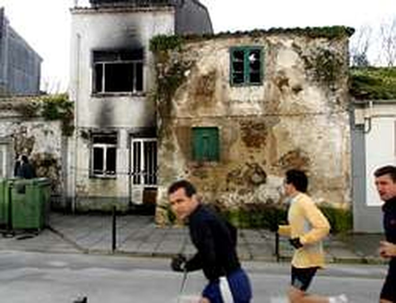 El fuego en la casa de Poza de Bar fue intencionado