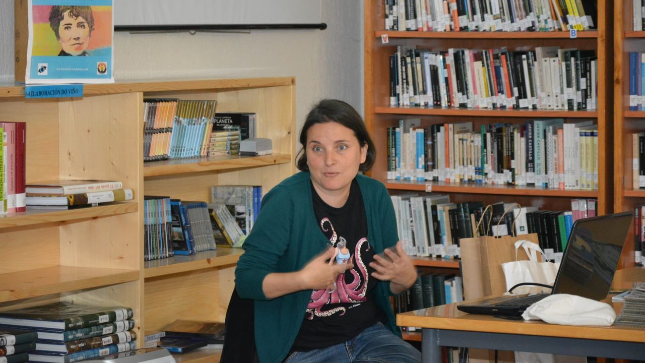 Iria Ribadomar cerró el ciclo de charlas dedicado a la mujer en el ...