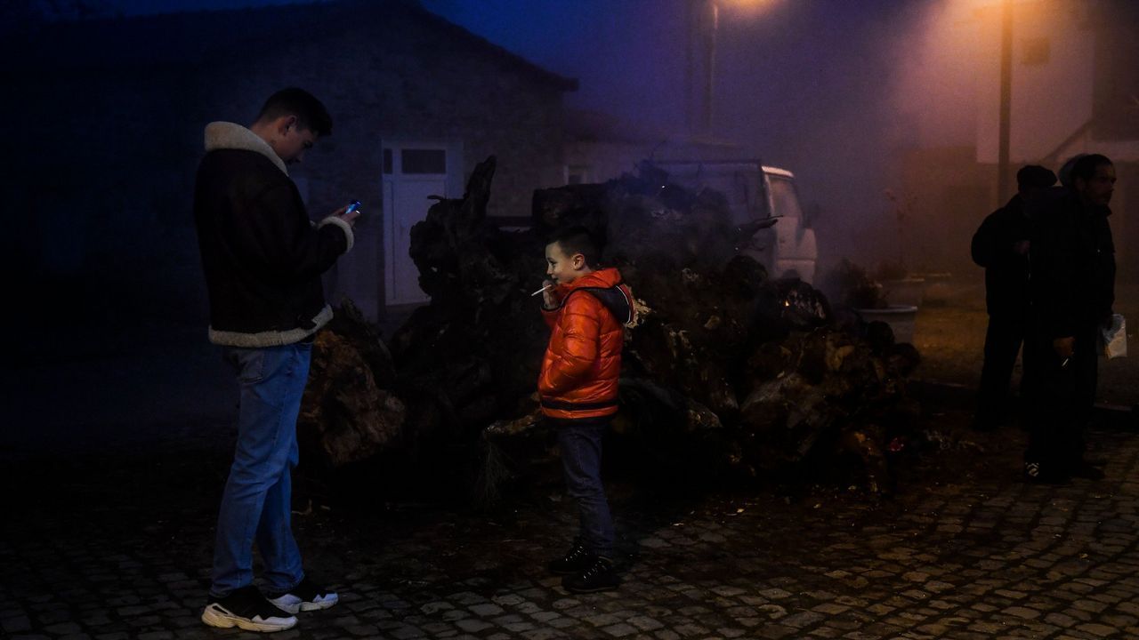 El día en que los niños portugueses fuman