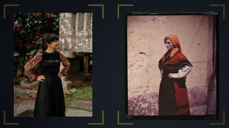 Unha serie recupera a Galicia de Ruth Matilda Anderson cen anos despois