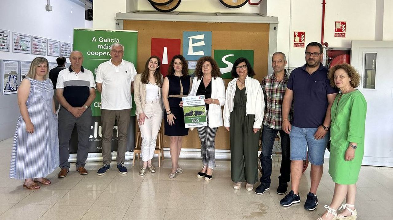 El IES de Melide y CLUN ofrecen la primera FP Dual de Gandería e ...