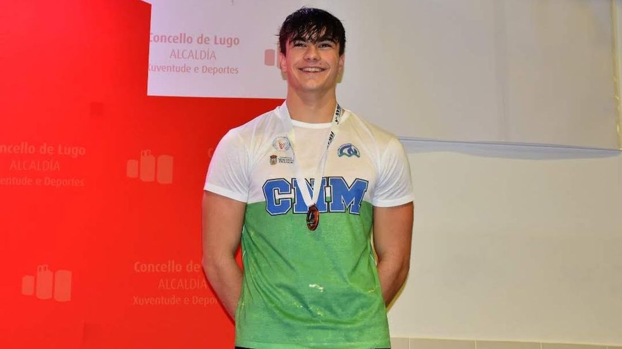 Javier Pontón, el Michael Phelps de la natación de la Ribeira Sacra