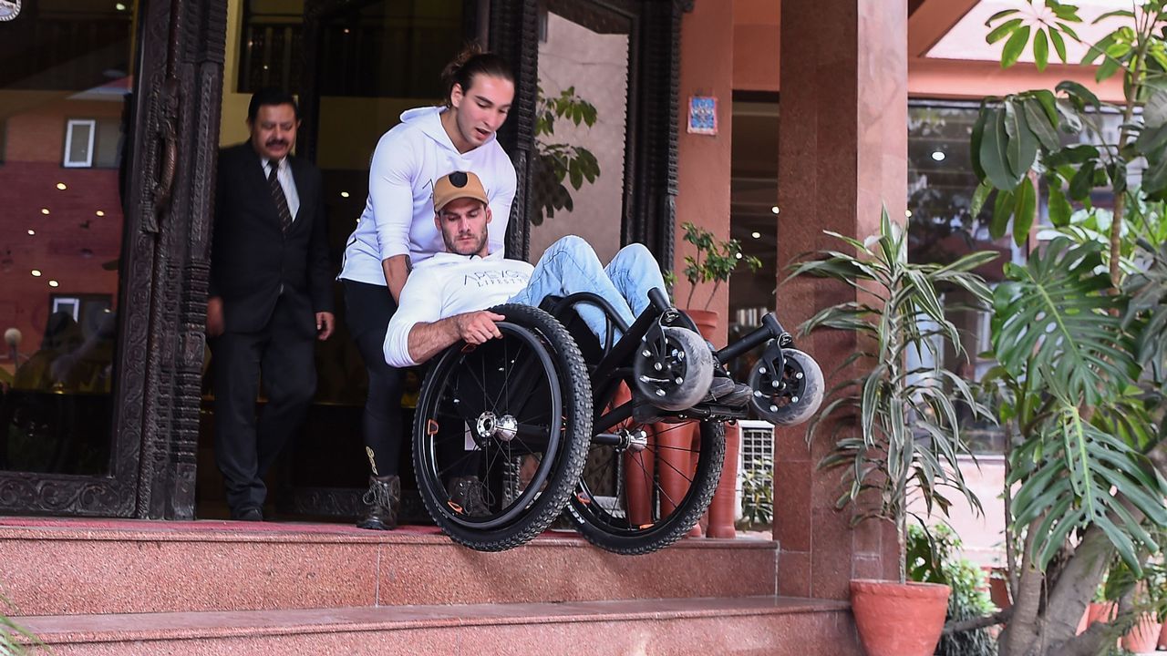 Un parapléjico australiano, a la conquista del Everest