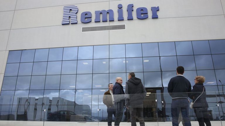 Inauguración de las nuevas instalaciones de Remifer S. L.
