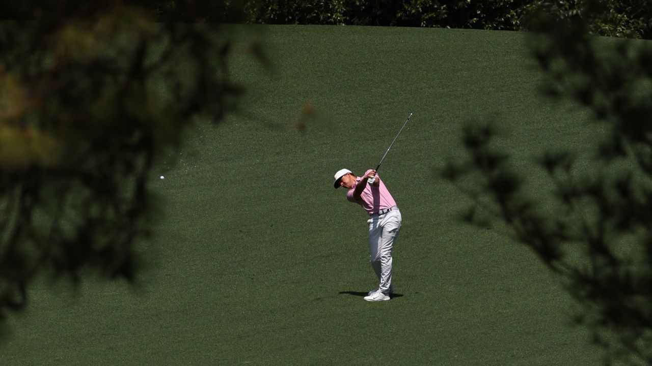 El retoque del hoyo 13 de Augusta