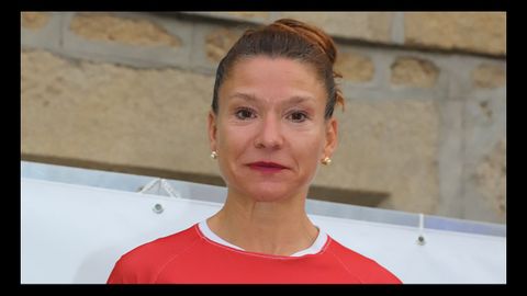 La estradense Isabel Sáez, vencedora femenina en el maratón de Cuntis