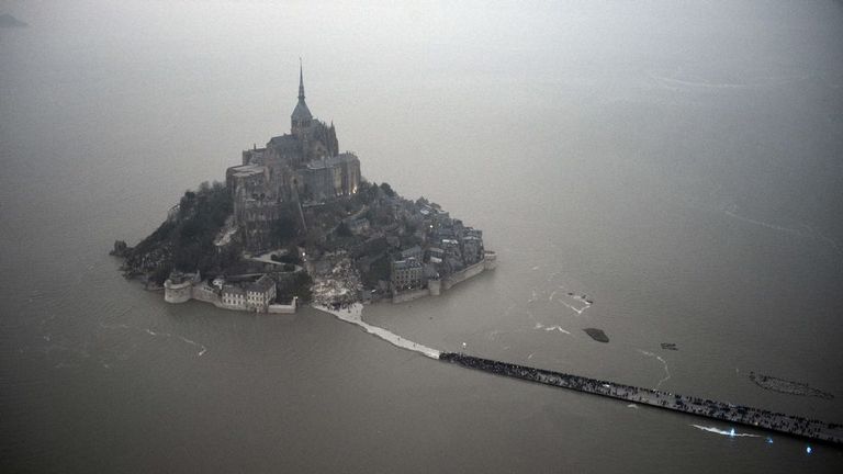 Saint-Michel vuelve a ser una isla