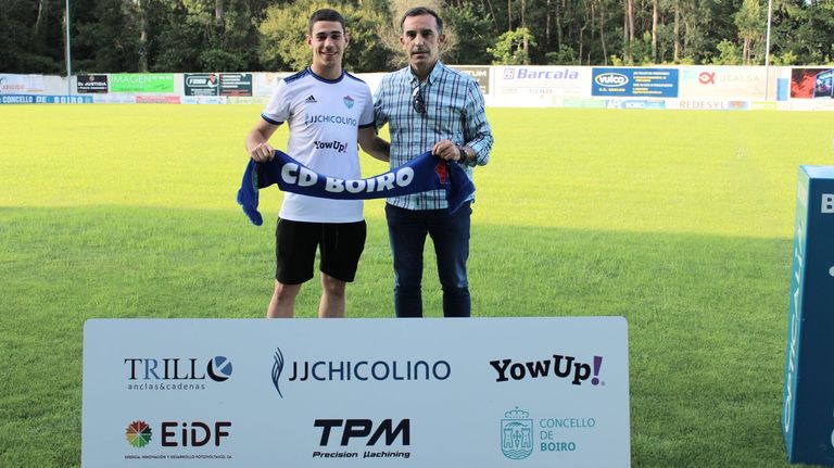 El Boiro suma pólvora al ataque con el fichaje de Hugo Suárez