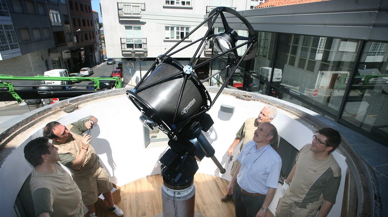 Lalín, berce da astronomía en Galicia, xa é destino turístico Starlight