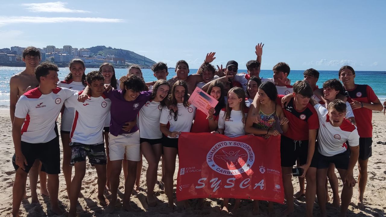 El masculino del Sysca, el mejor equipo júnior de España en salvamento ...