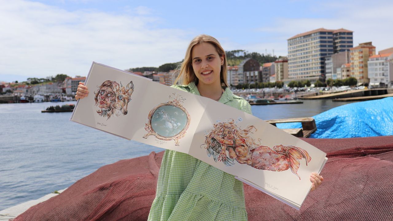 Uxía Fernández: La artista ribeirense que plasma la magia de Galicia en ...