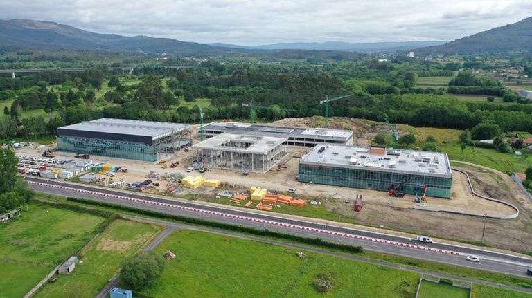 El campus tecnológico de Cortizo en Padrón concluirá su primera fase este año