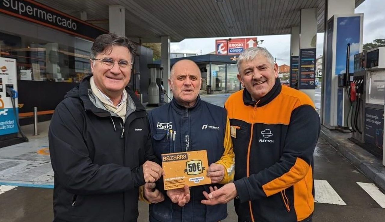 La gasolinera Bazarra retoma el sorteo de vales de 50 euros para el ...
