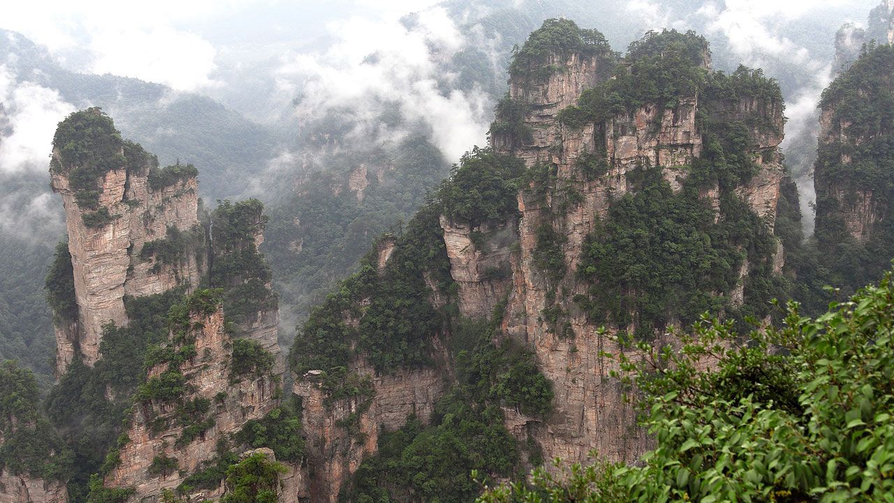 Diez espacios naturales Patrimonio de la Humanidad en China